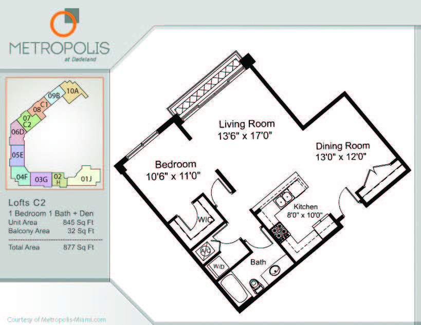 Metropolis Miami - Floor Plans