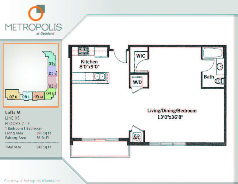 Metropolis Miami - Floor Plans