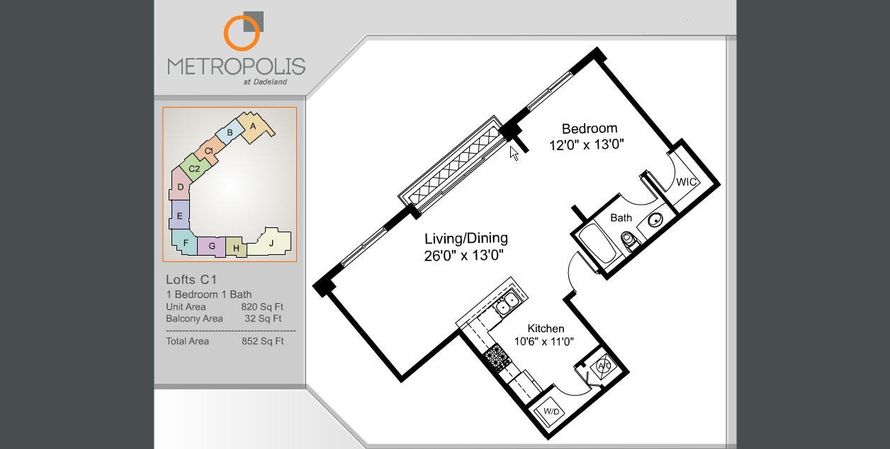 Metropolis Miami - Floor Plans